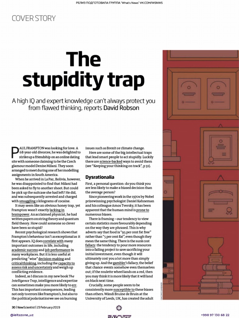 Why Smart People Do Stupid Things | PDF | Reason | Science