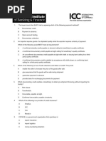 Citf Practice Test | PDF | Letter Of Credit | Invoice