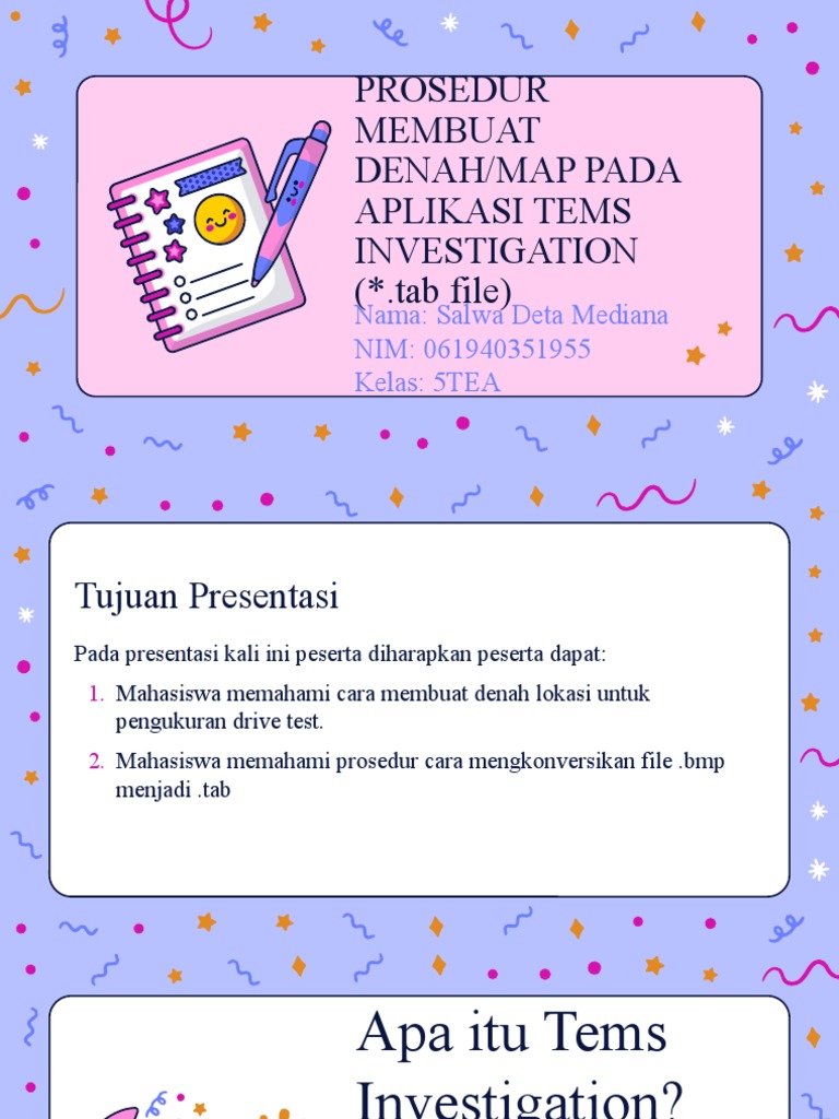 Cara Membuat MAP (Tab File) | PDF