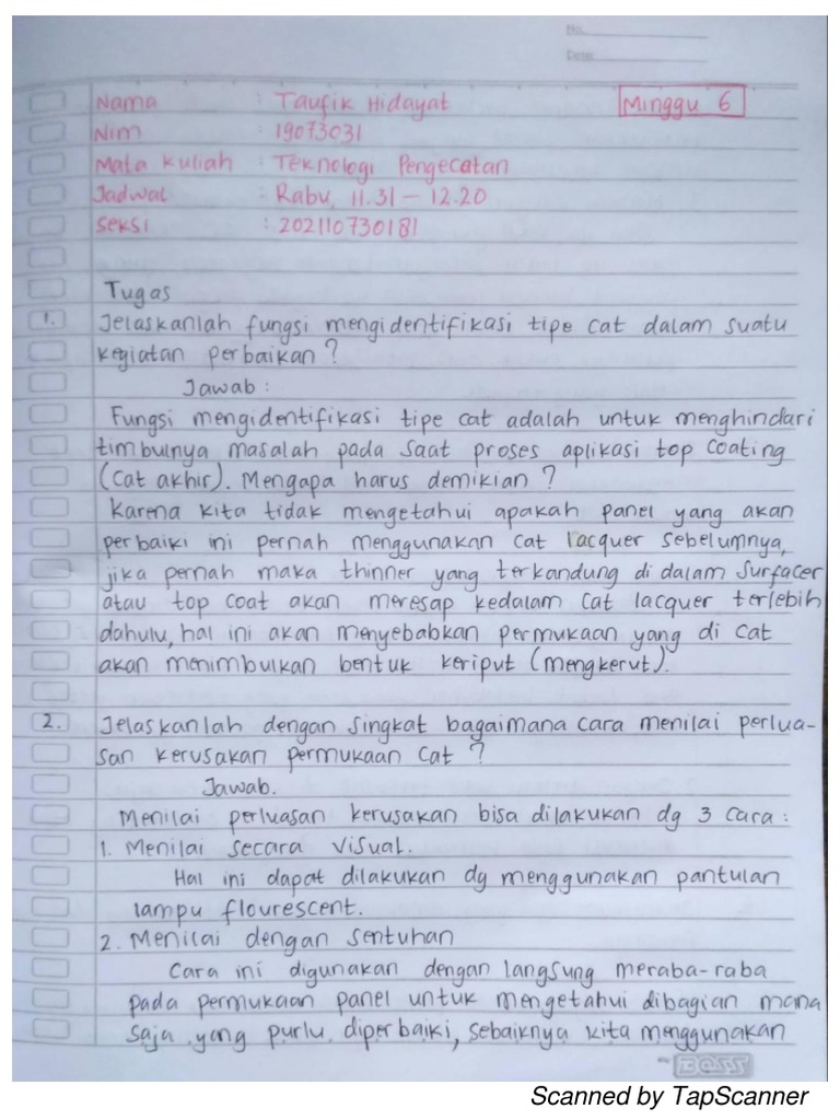 Teknologi Pengecatan | PDF