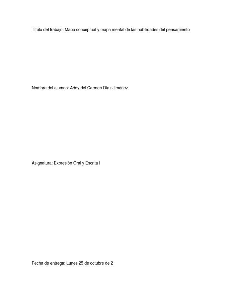 T6. Mapa Conceptual y Mapa Mental | PDF | Mente | Analogía