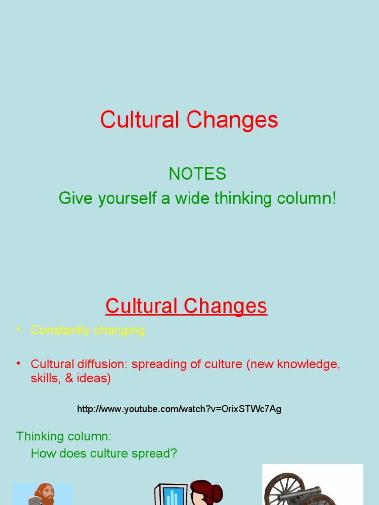 Cultural Diffusion Notes | PDF