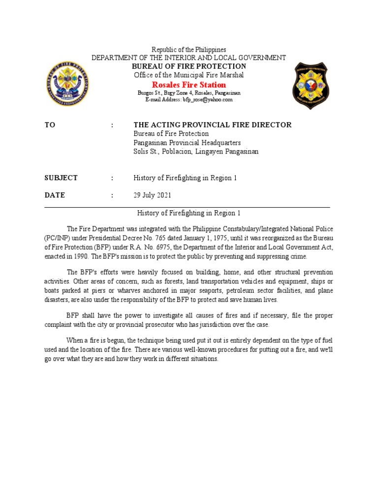 History of Firefighting | PDF | Firefighting | Firefighter