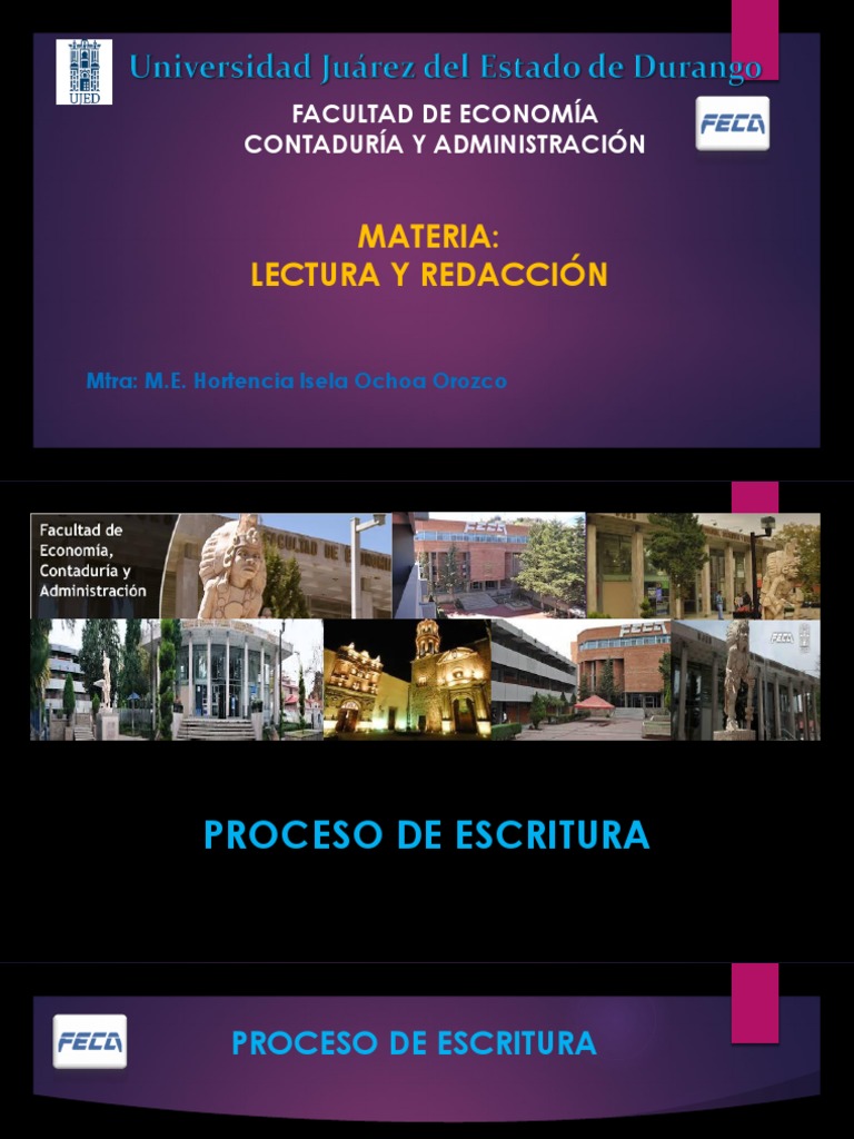 Etapas Del Proceso de Escritura | PDF | Comunicación | Escritura