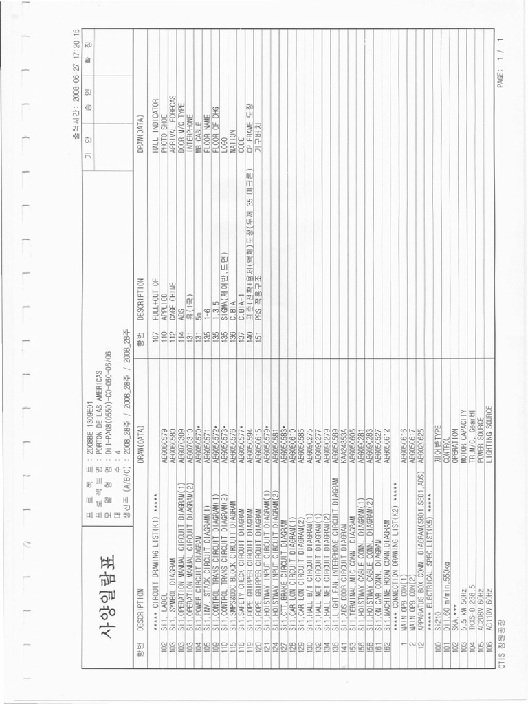 Drawin DI1 ELEVATOR SIGMA | PDF