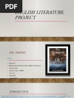 The Tempest - Character List | PDF | The Tempest | Shakespearean Comedies