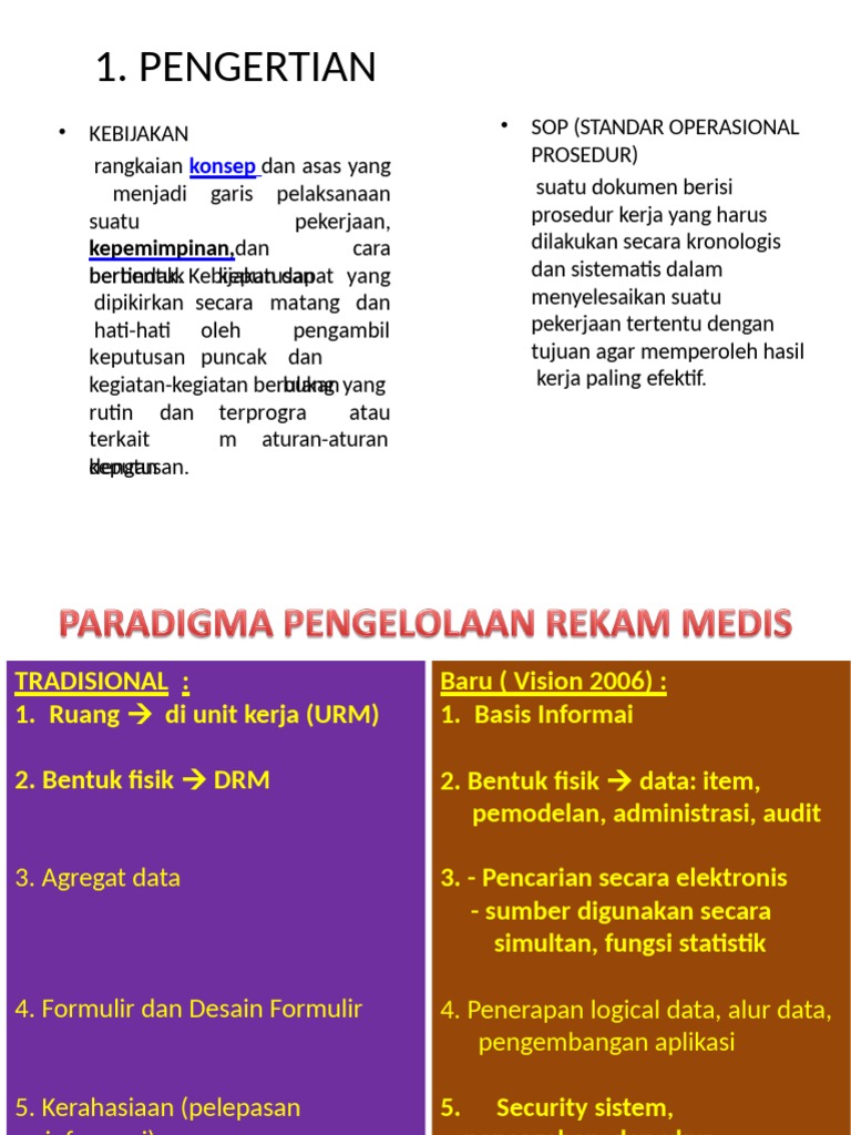 Kebijakan Dan Sop Rme | PDF