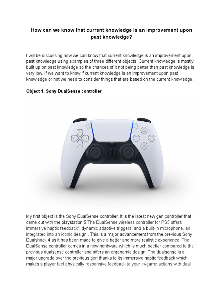 How Can We Know That Current Knowledge Is An Improvement Upon Past ...