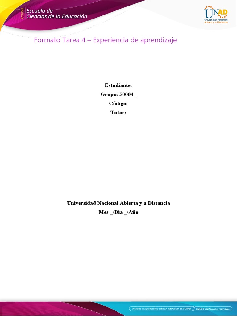 Formato Tarea 4 Epistemologia | PDF