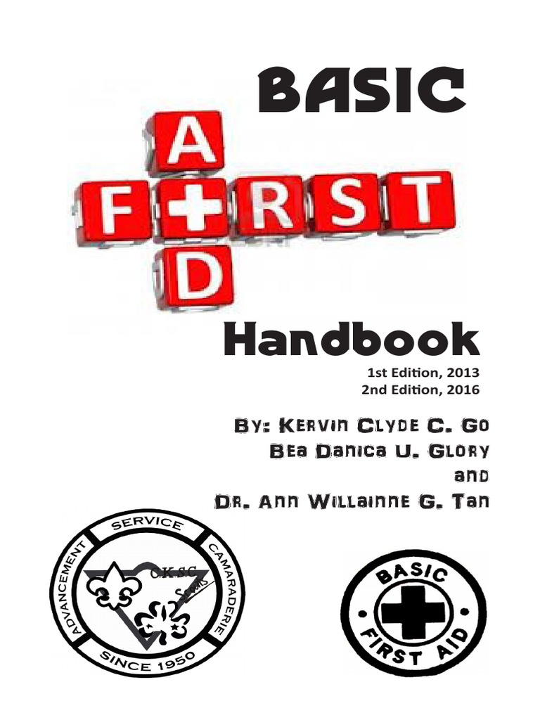 Basic First Aid Handbook v2 | PDF | Cardiopulmonary Resuscitation ...