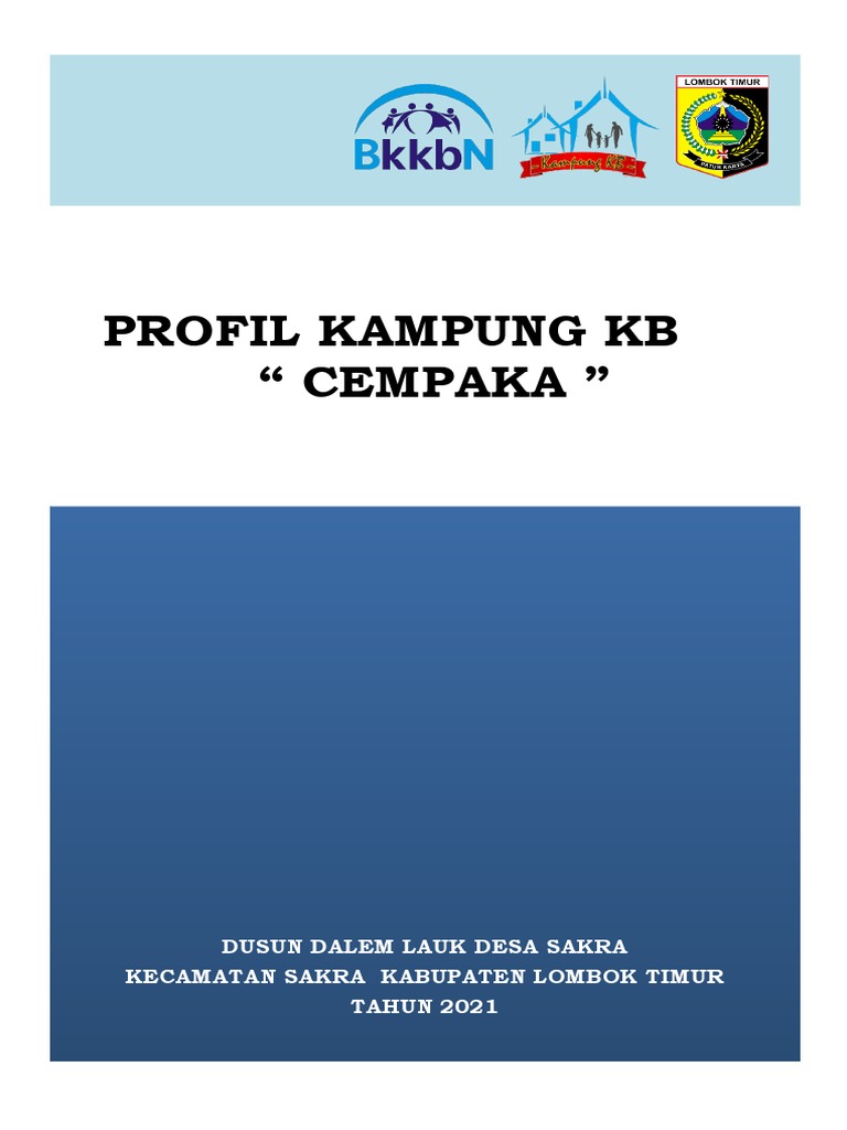 Profil Kampung KB Cempaka Desa Sakra | PDF