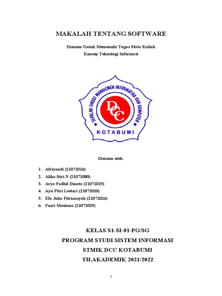 Makalah Software | PDF