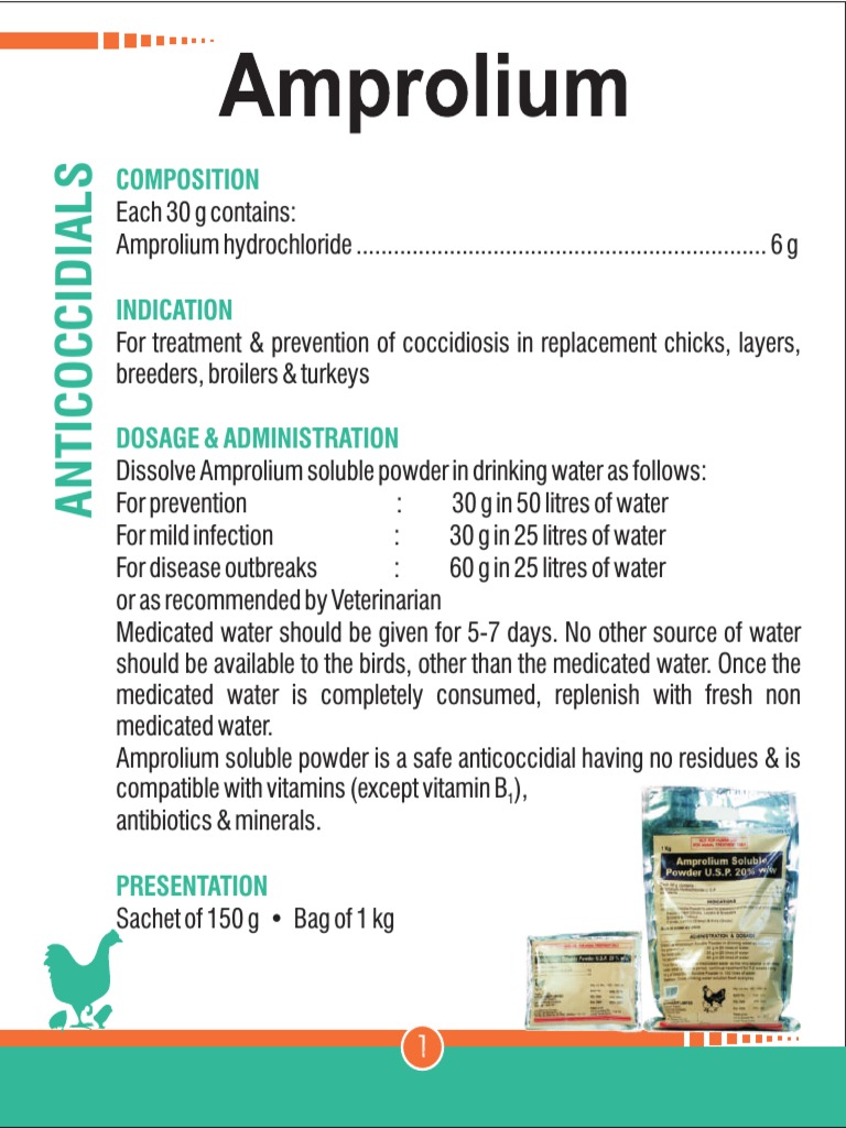 Enzymes & Probiotics Anticoccidials: Composition | PDF | Vitamin ...