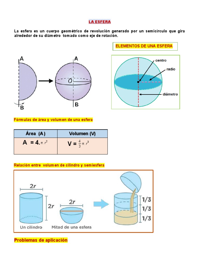 Esfera 2 | PDF | Esfera | Geometría