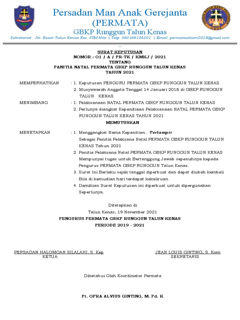 SK Panitia Natal | PDF