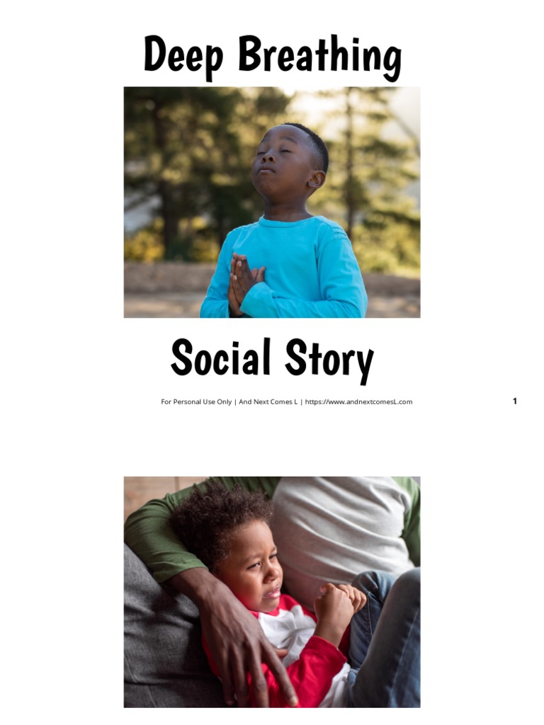 Deep Breathing Social Story | PDF