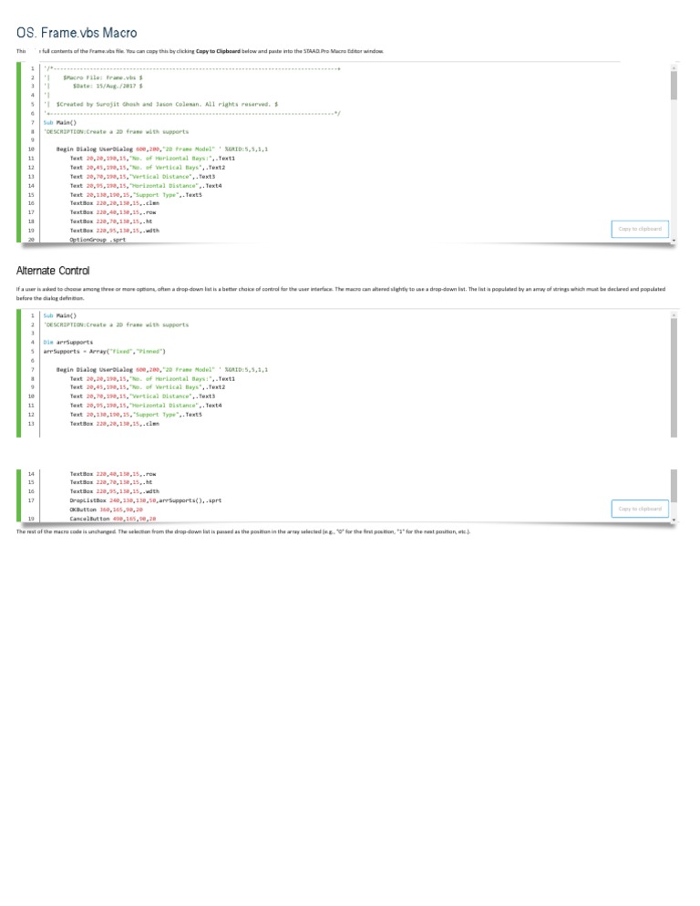 OS. Frame - Vbs Macro | PDF | Computer Programming | Computer Engineering