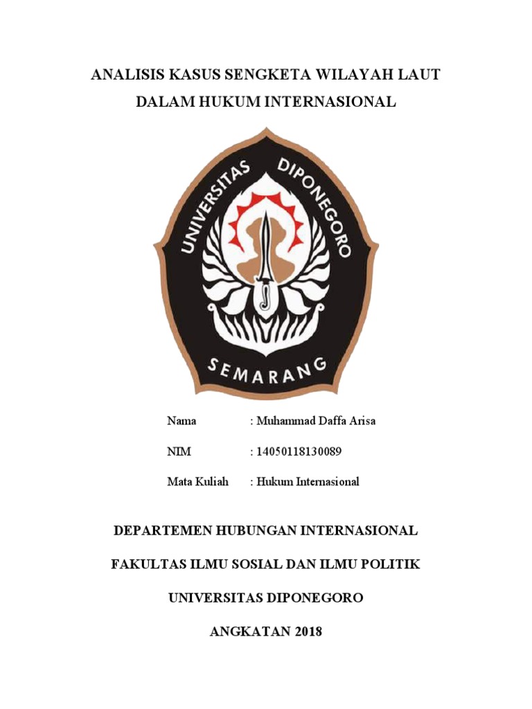 Paper Hukum Internasional | PDF
