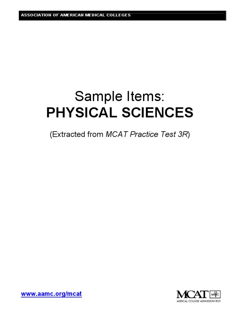 MCAT Practice Ps | PDF | Emission Spectrum | Electron