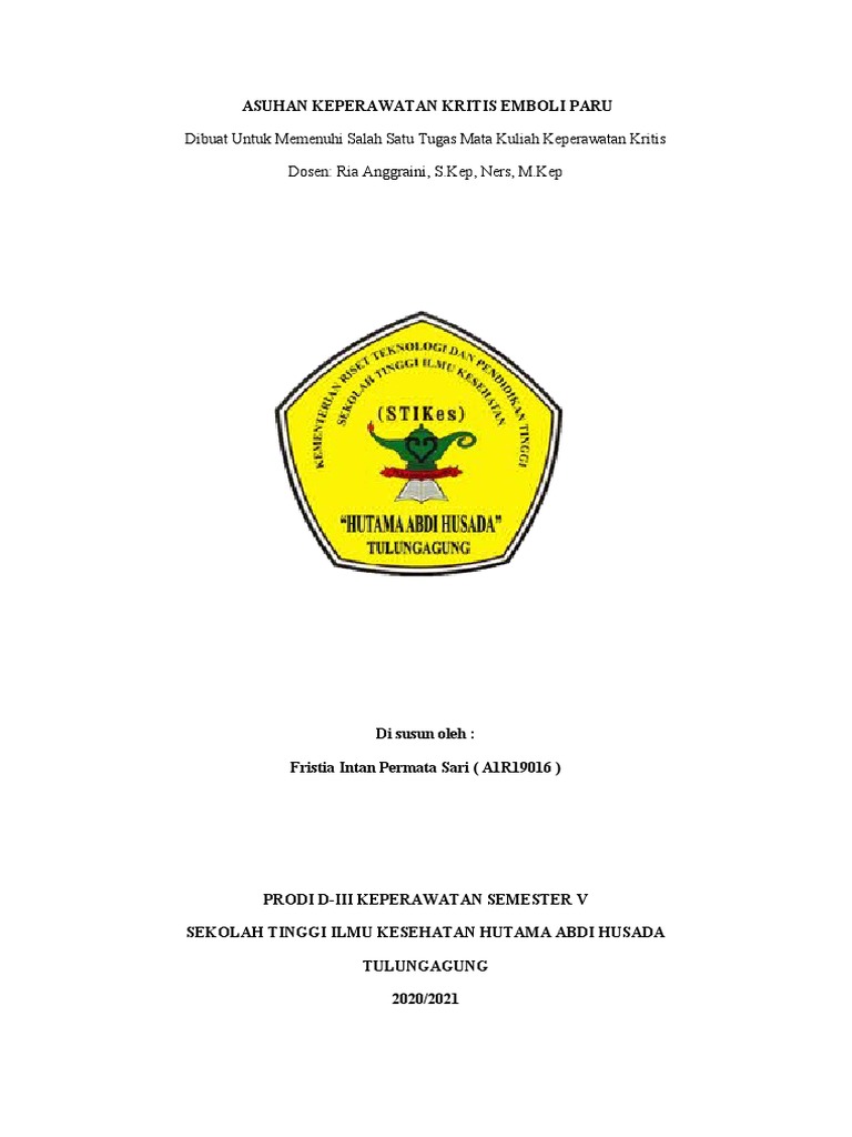 Penanganan dan Diagnosis Emboli Paru | PDF | Sains & Matematika