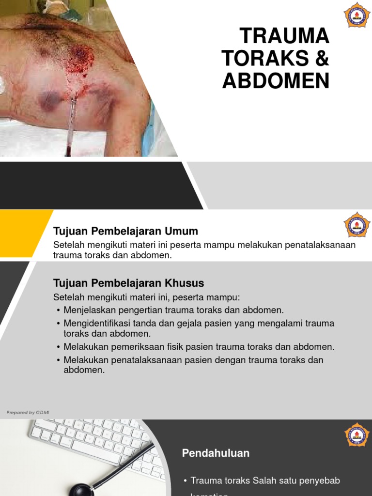 Slide 9 Trauma Thoraks Dan Abdomen | PDF