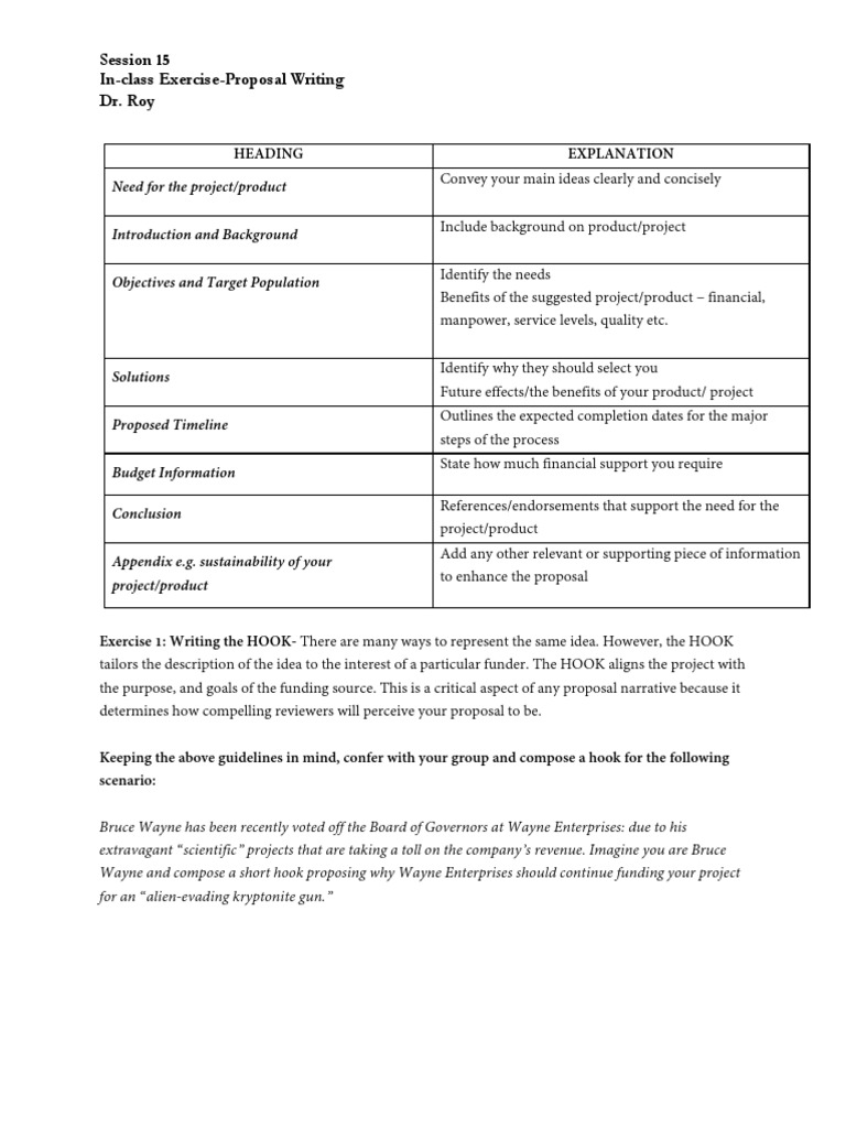 Proposal Writing Handout-2020 | PDF | Alzheimer's Disease | Medical ...