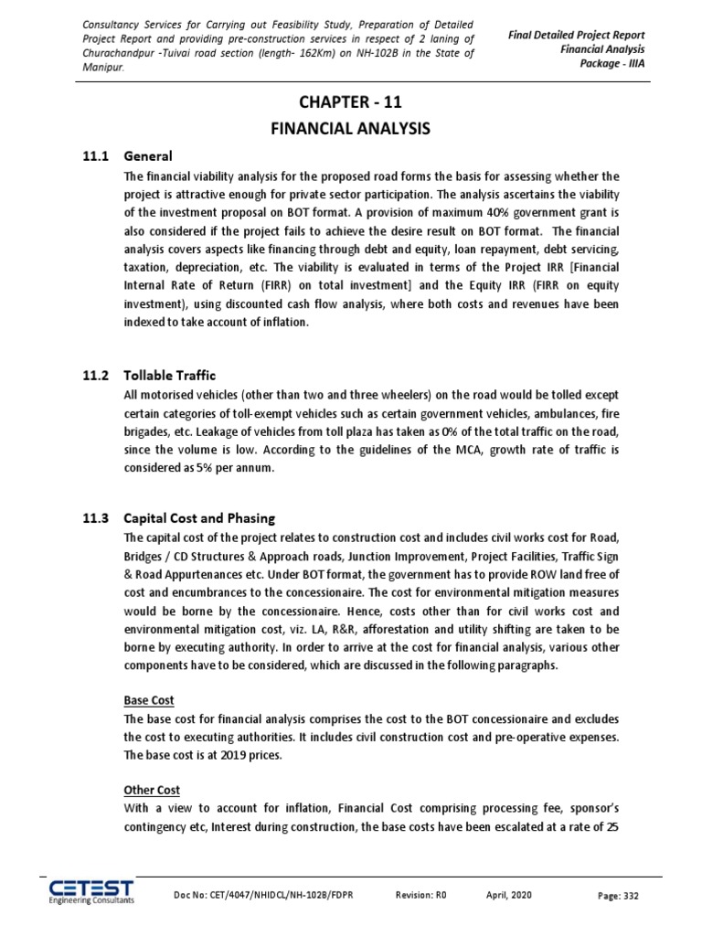 Chap-11 - Economic and Financial Analysis | PDF | Taxes | Internal Rate Of Return
