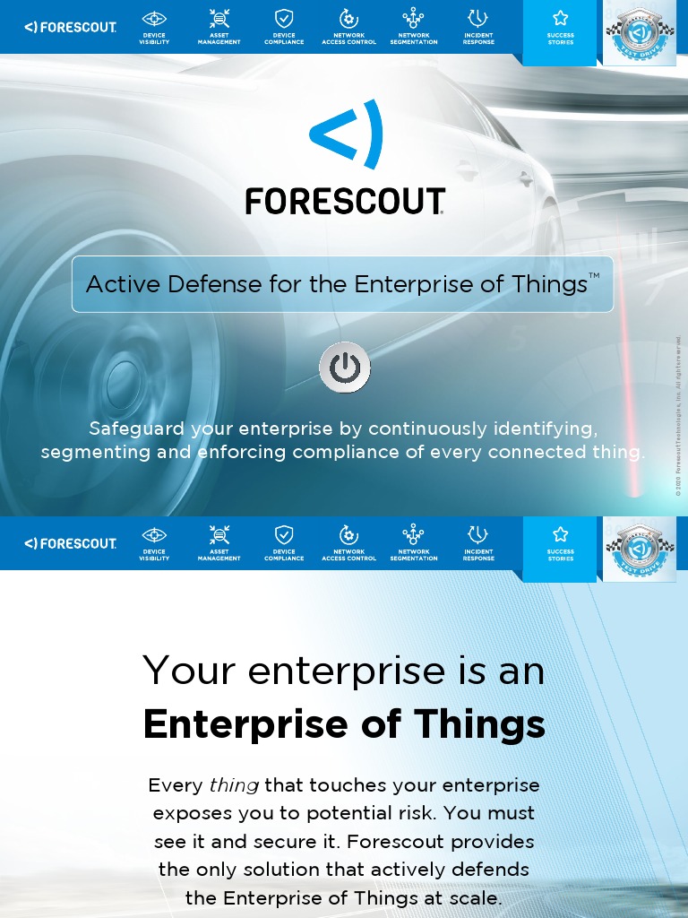 Forescout Solution Guide | PDF | Computer Network | Internet Of Things