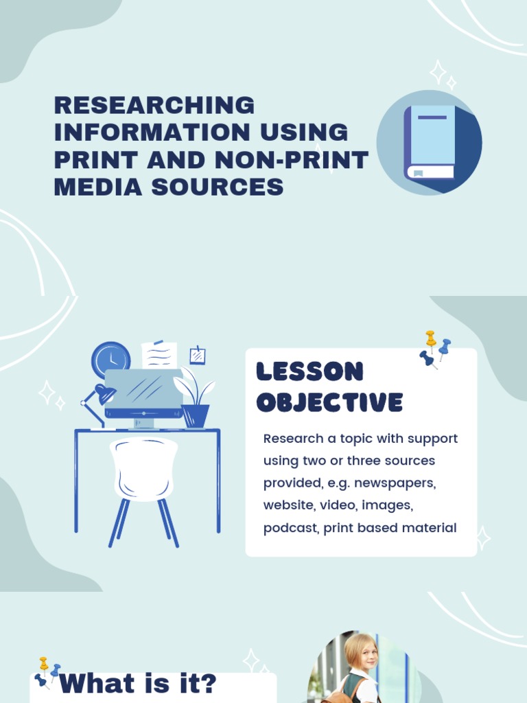English 7 Q2 Mod 3 Researching Information Using Print and Non-Print ...