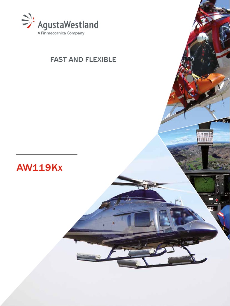 AW119Kx: Fast and Flexible | Download Free PDF | Helicopter | Aviation