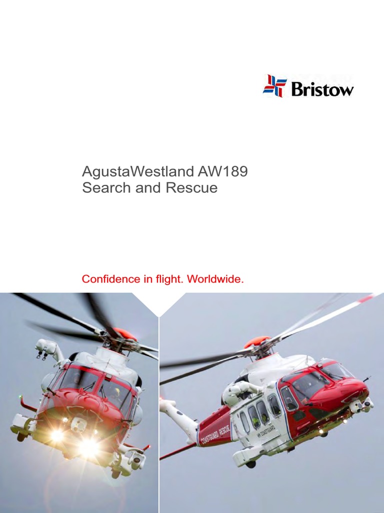 Agustawestland Aw189 Search and Rescue: Confidence in Flight. Worldwide ...