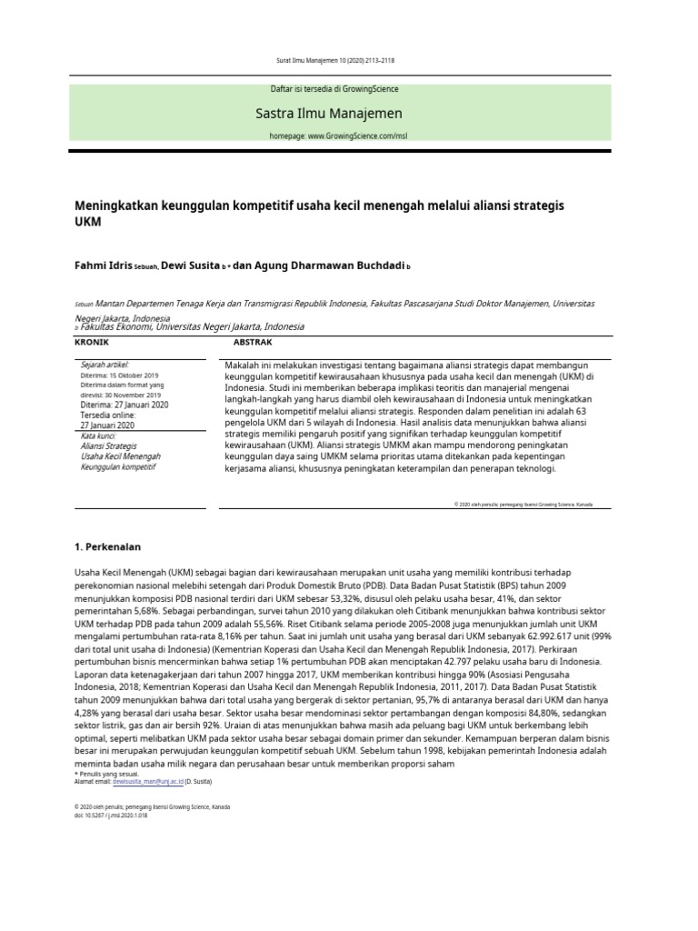 Idris, F., Susita, D., Buchdadi, A.D.2020.en - Id | PDF