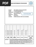 Process Flow Chart For Non-Conforming Materials | PDF
