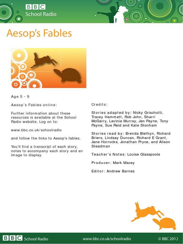 Aesop Fables - Story Book 3 | PDF
