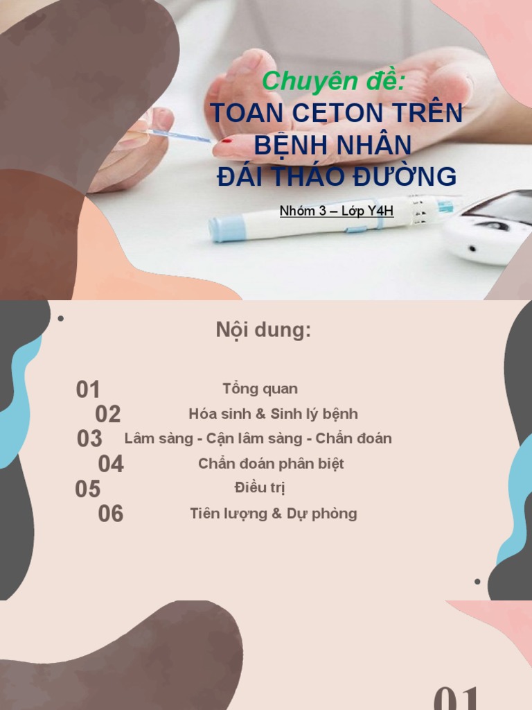 chuyên đề trình bệnh Nhiễm toan ceton ĐTĐ | PDF