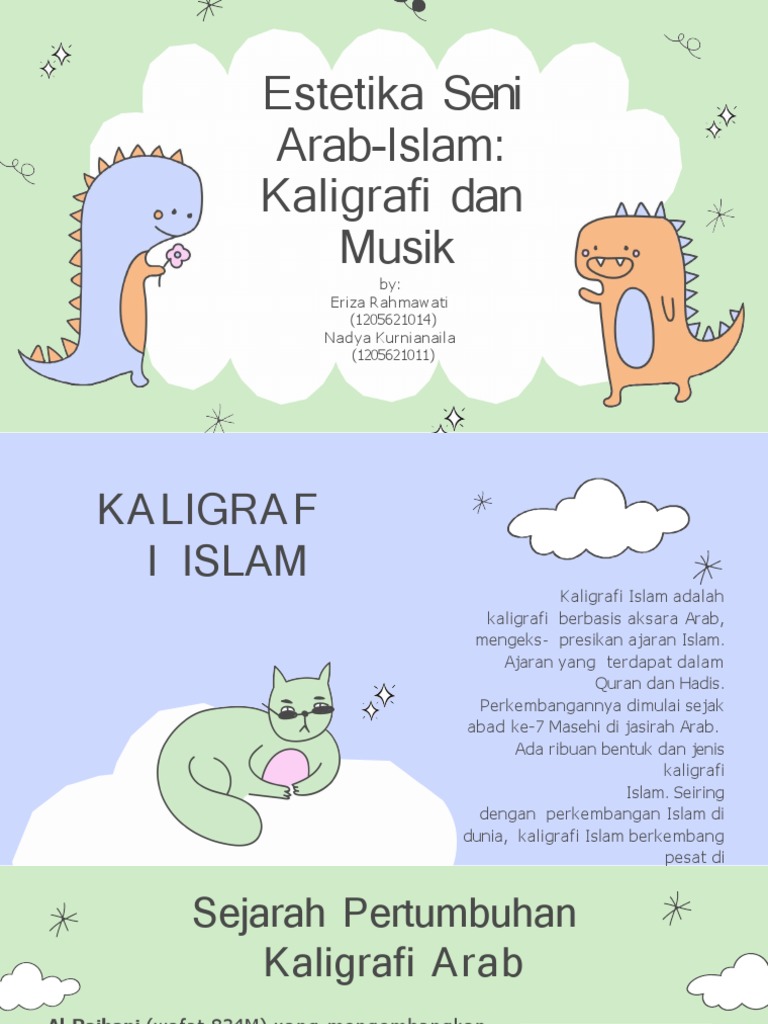 Estetika Seni Arab-Islam Kaligrafi Dan Musik | PDF