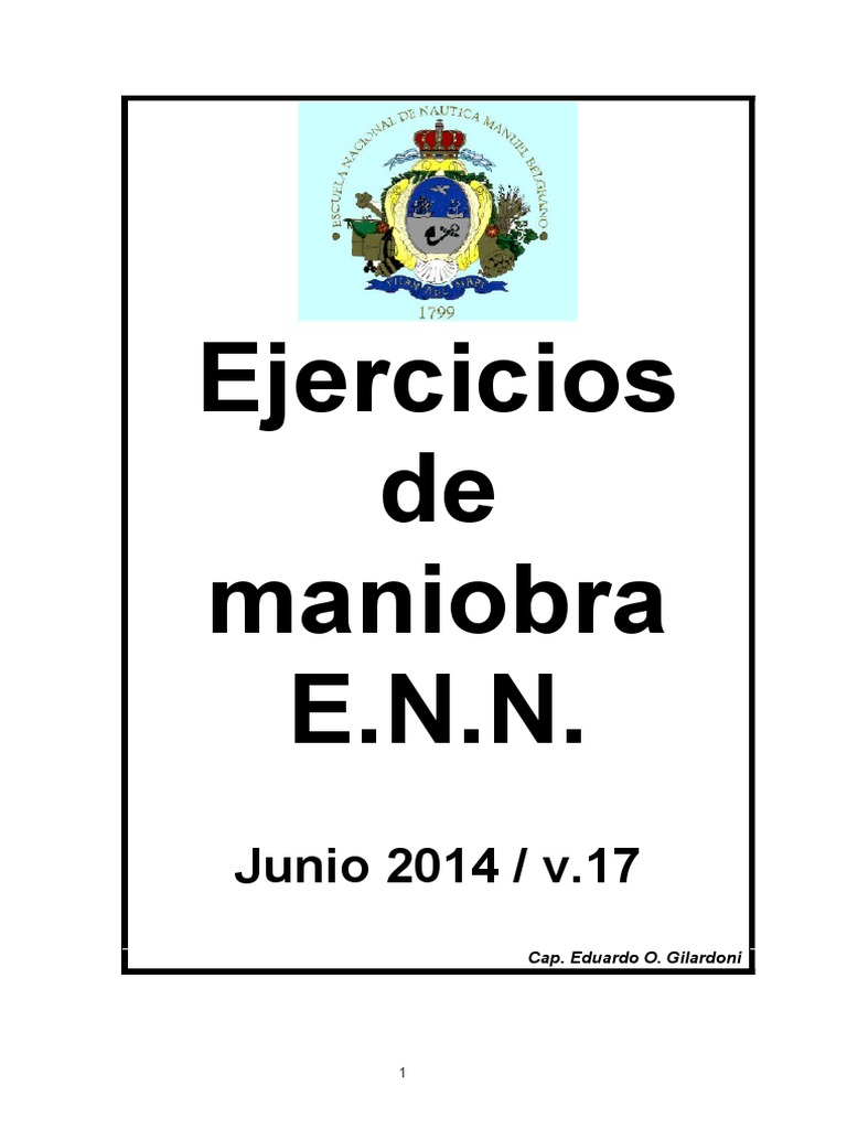 5.-Ejercicios de Maniobra de Buques en Agua2 | PDF | Masa | Remolcador