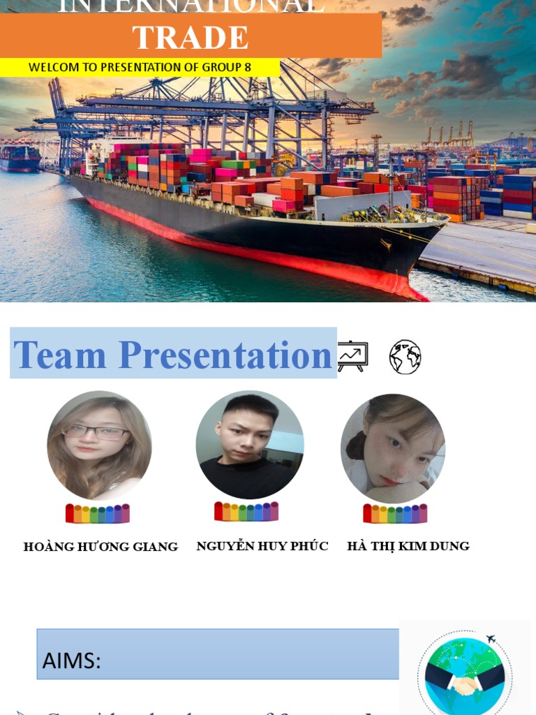 International Trade Group 8 | PDF | Tariff | Free Trade