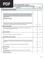 Piling Works Bill of Quantities | PDF | Technology & Engineering