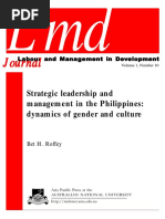 Management Ala Pinoy - Leadership Style and Strategic Human Resource ...