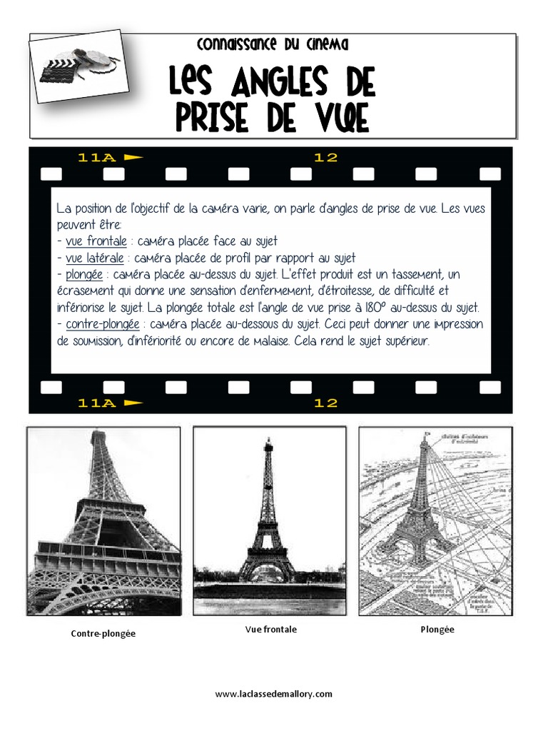 Les Angles de Prise de Vue | PDF