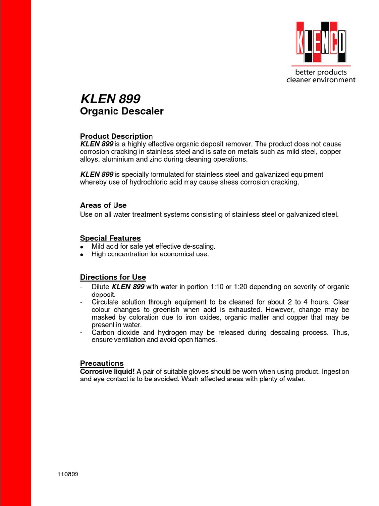 Klenco 889 | PDF