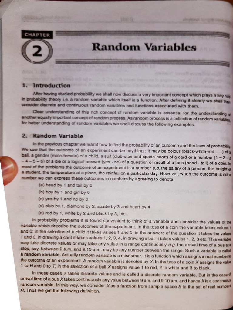 Random Signal Analysis (Kumbhojkar) | PDF