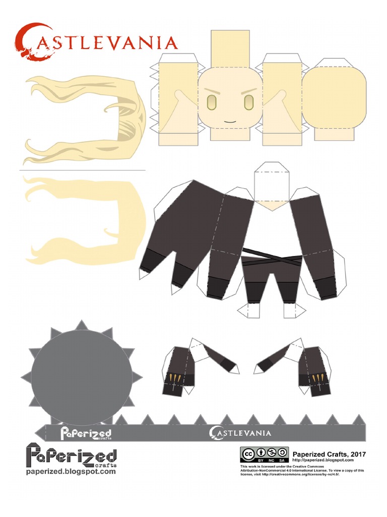 Castlevania - Alucard Papercraft | PDF