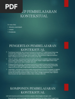 Sintaks Pembelajaran Kontekstual Beserta Contoh RPP | PDF | Sains & Matematika