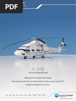 AS350 B3e Papercraft Model Guide | PDF | Art | Technology & Engineering