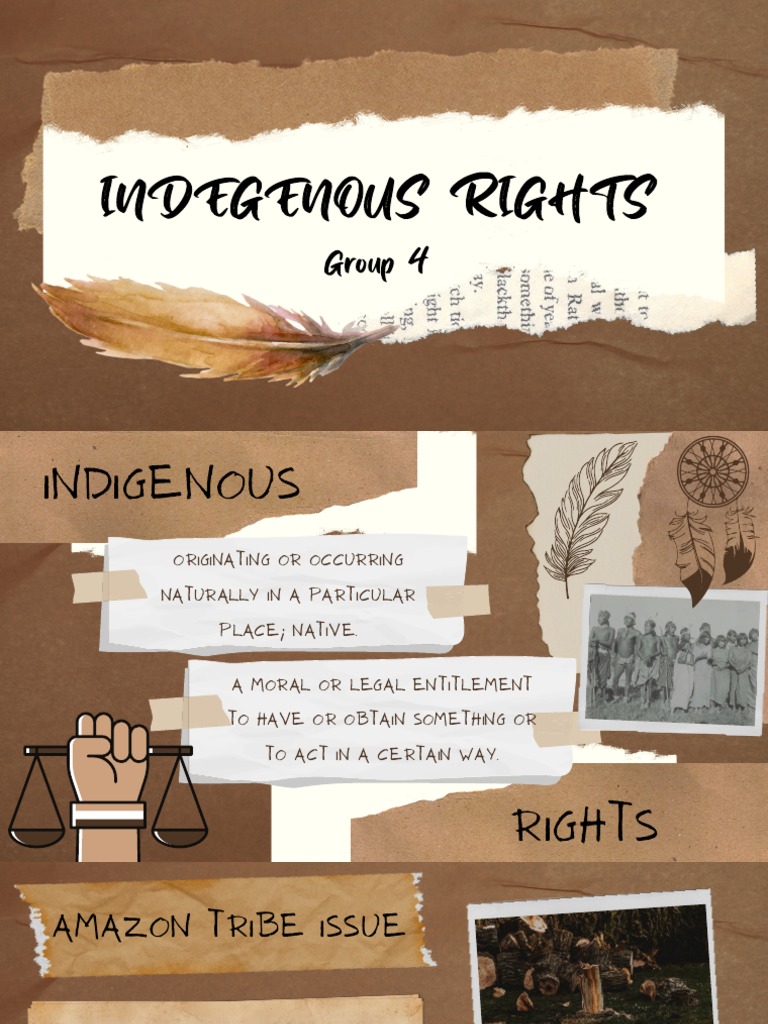 Indegenous Rights: Group 4 | PDF | Indigenous Peoples | Amazon Rainforest