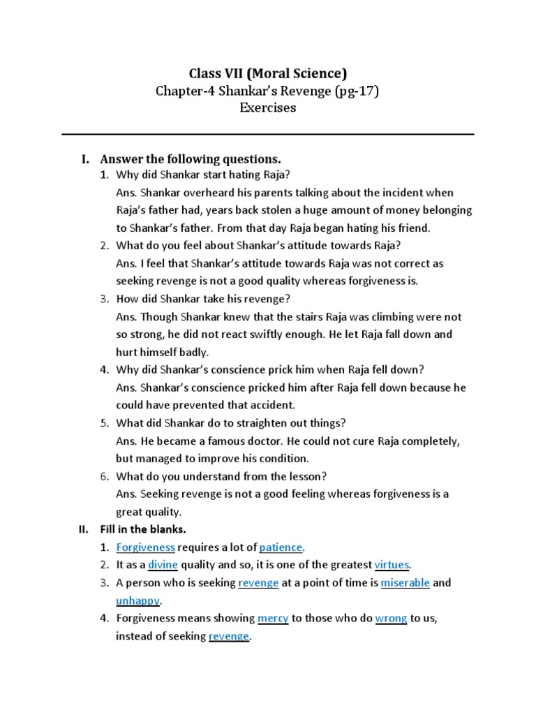 2020-11-27-VII-Moral Science-1 | PDF