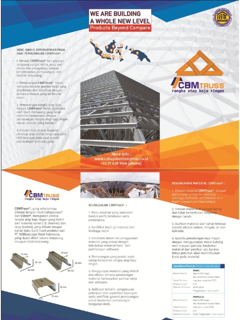 Flyer CBM Truss | PDF