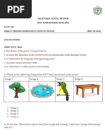 Daffodils Poetic Devices | PDF | Poetry | Poetic Devices